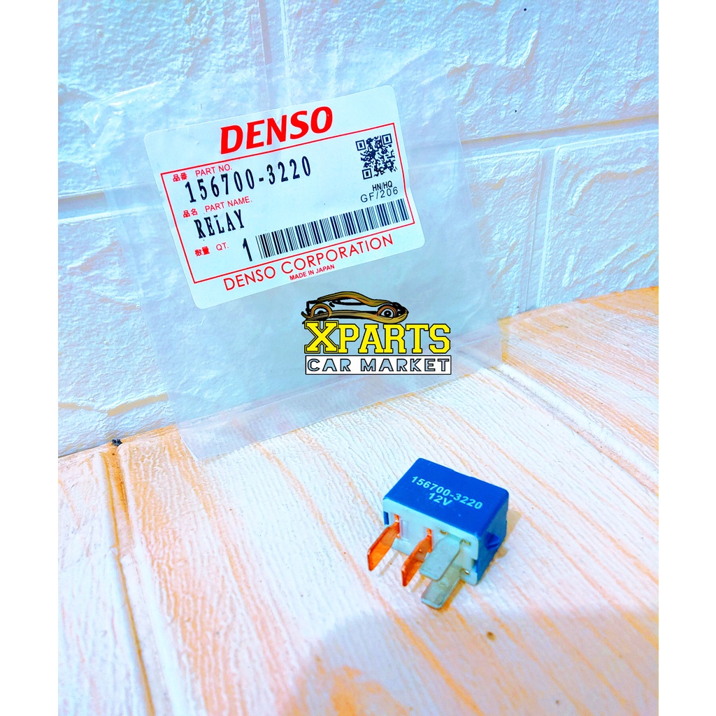 Jual Relay AC Lampu Kaki 4 12V 12 Volt Avanza Xenia Original ORI Denso ...