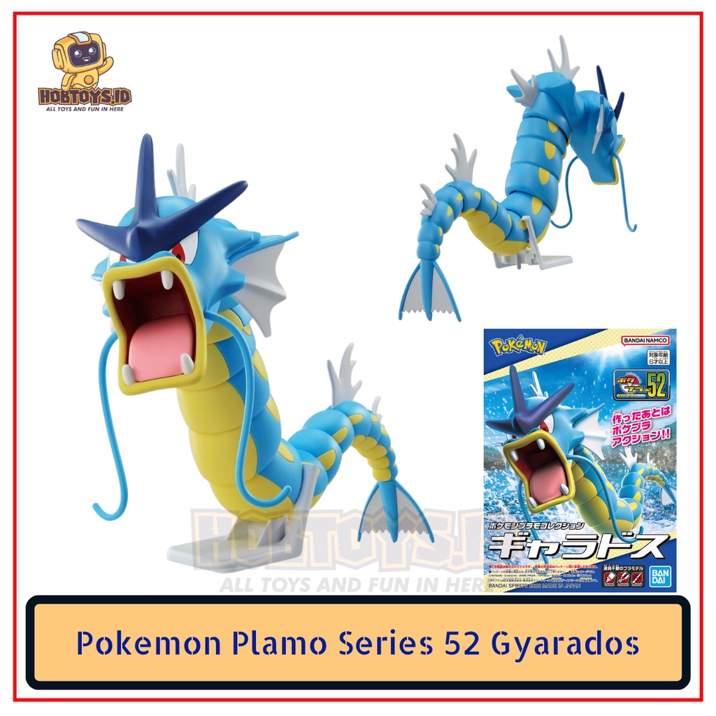 Jual Pokemon Plamo Collection Select Series 52 Gyarados | Shopee Indonesia