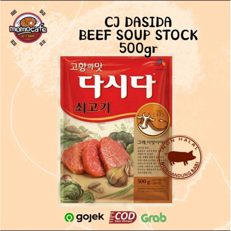 Jual CJ Dasida Kaldu Sapi Sogogi Bumbu 100 gr Ori Korea | Shopee Indonesia