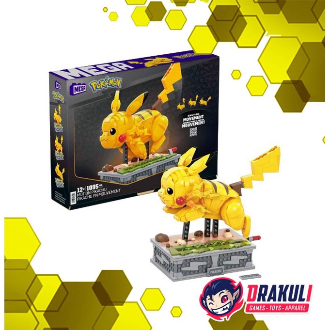 Jual Mega Construx Pokemon Motion Pikachu (HGC23) | Shopee Indonesia