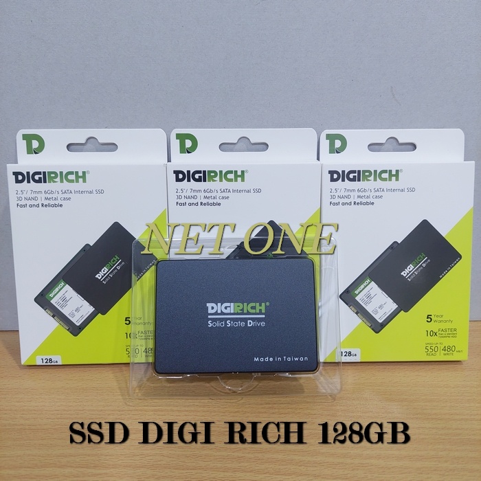 Jual SSD DIGI RICH 128GB 2.5 Inch / 7mm SLIM 6.0Gb/s SATA 3 Internal ...