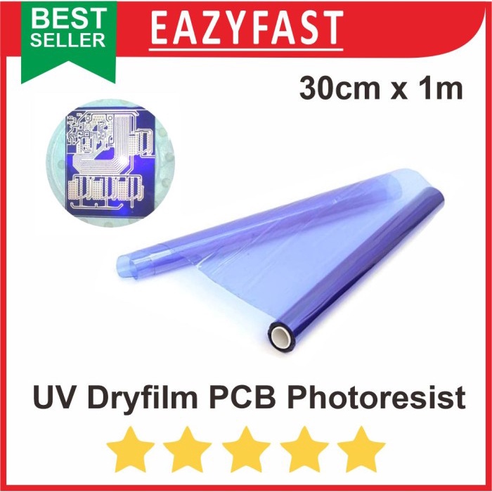 Jual Dry Film Sablon PCB UV Dryfilm Photoresist Photosensitive Photo ...