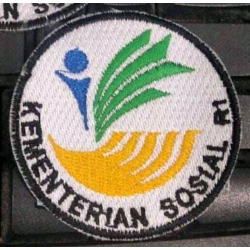 Jual Bordir logo PKH logo bordir PKH logo program keluarga harapan logo ...