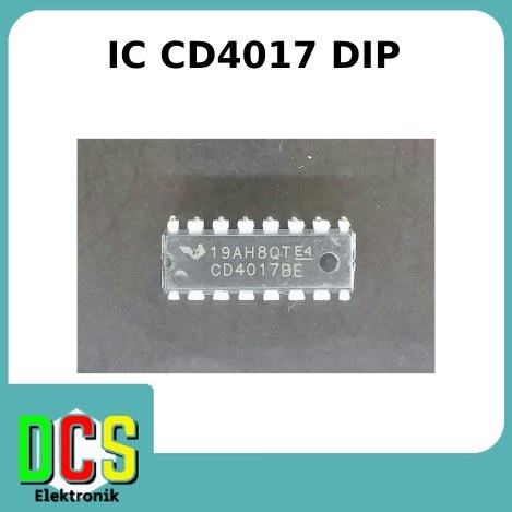 Jual IC DIP CD4017 Decade Counter | Shopee Indonesia