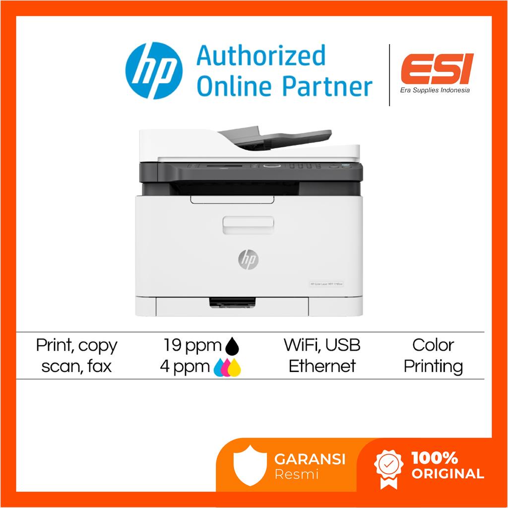 Jual HP Printer Color Laser MFP 179 fnw | Shopee Indonesia
