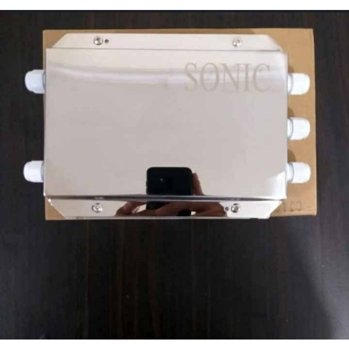 Jual junction box 4holes SONIC stainless steel | Shopee Indonesia