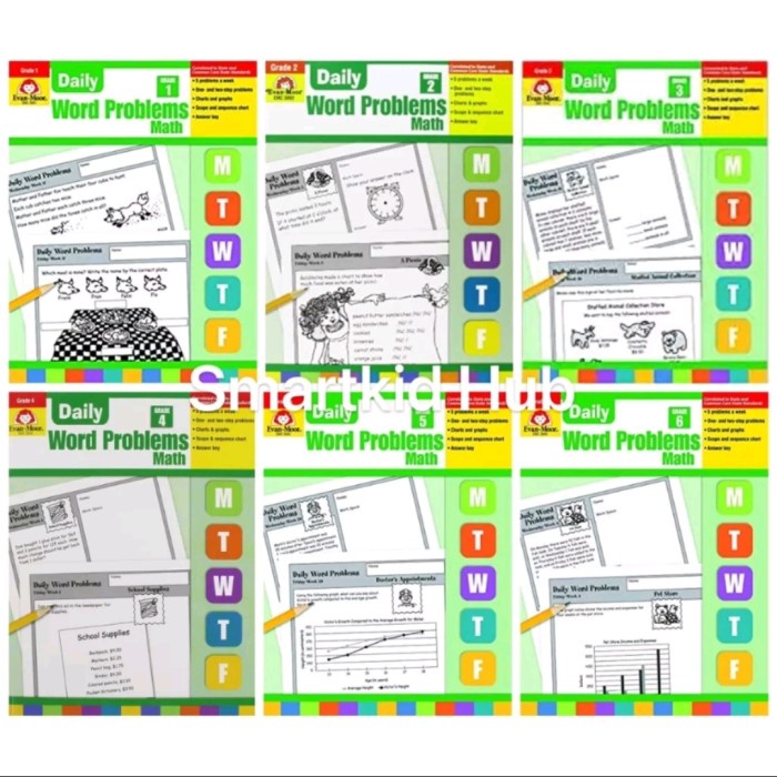 Jual Buku Daily Word Problems Math Grade 1/2/3/4/5/6 - Grade 1 | Shopee ...