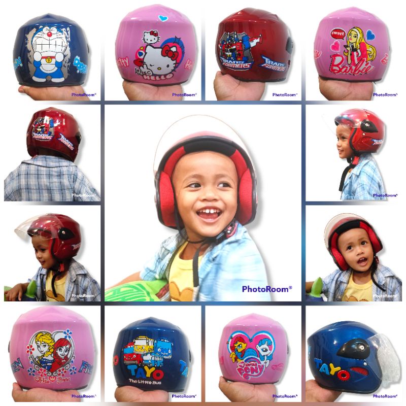 Jual HELM ANAK BALITA BATITA SD COWOK LAKI LAKI LANANG PRIA MOTIF KEREN ...
