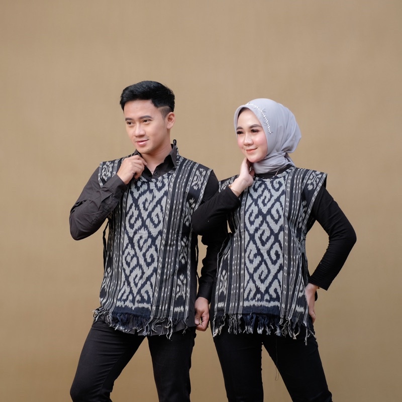 Jual OUTER TARO vest ETNIK TENUN IKAT DAYAK OUTER TENUN TORAJA SONGKET ...