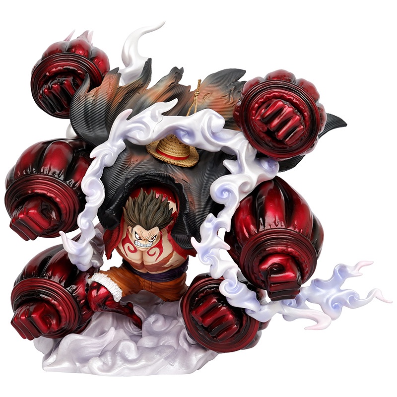 Jual Luffy Ape King Fourth Gear White 30cm one piece action figure PVC ...
