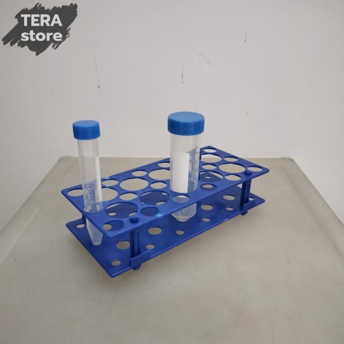 Jual rak tabung centrifuge kecil conical tube 50 ml 15 ml rak sentrifus ...