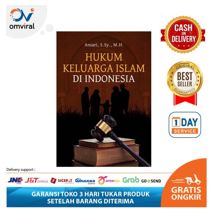 Jual B10 Buku Hukum Keluarga Islam Di Indonesia Ansari Penerbit Buku