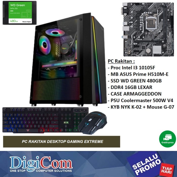 Jual PAKET RAKITAN PC DESKTOP GAMING EXTREME | Shopee Indonesia