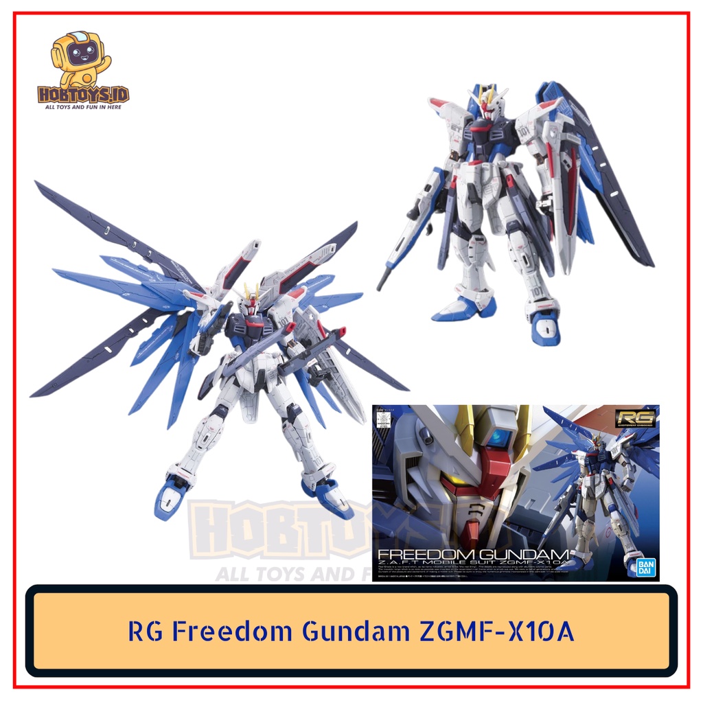 Jual RG Freedom Gundam | Shopee Indonesia