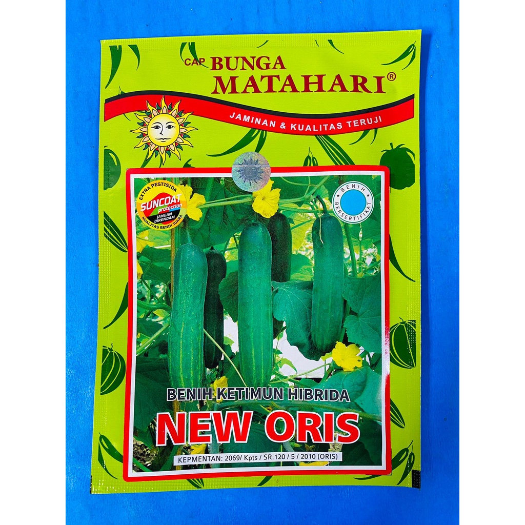 Jual Benih ketimun hibrida NEW ORIS dari BUNGA MATAHARI SEED | Shopee ...