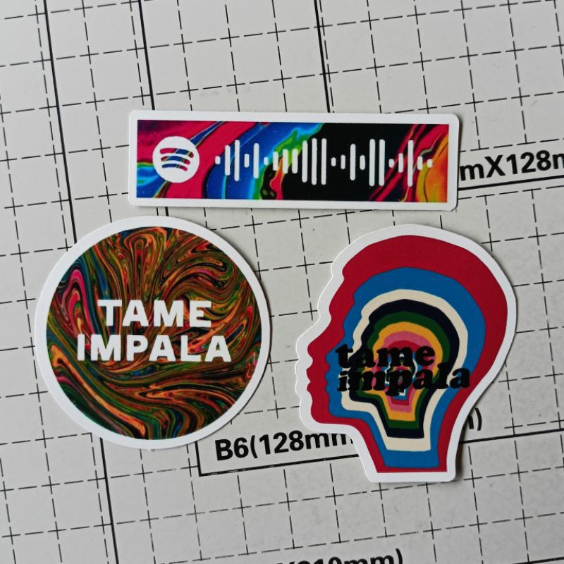 Jual Sticker Pack Tame Impala | Shopee Indonesia