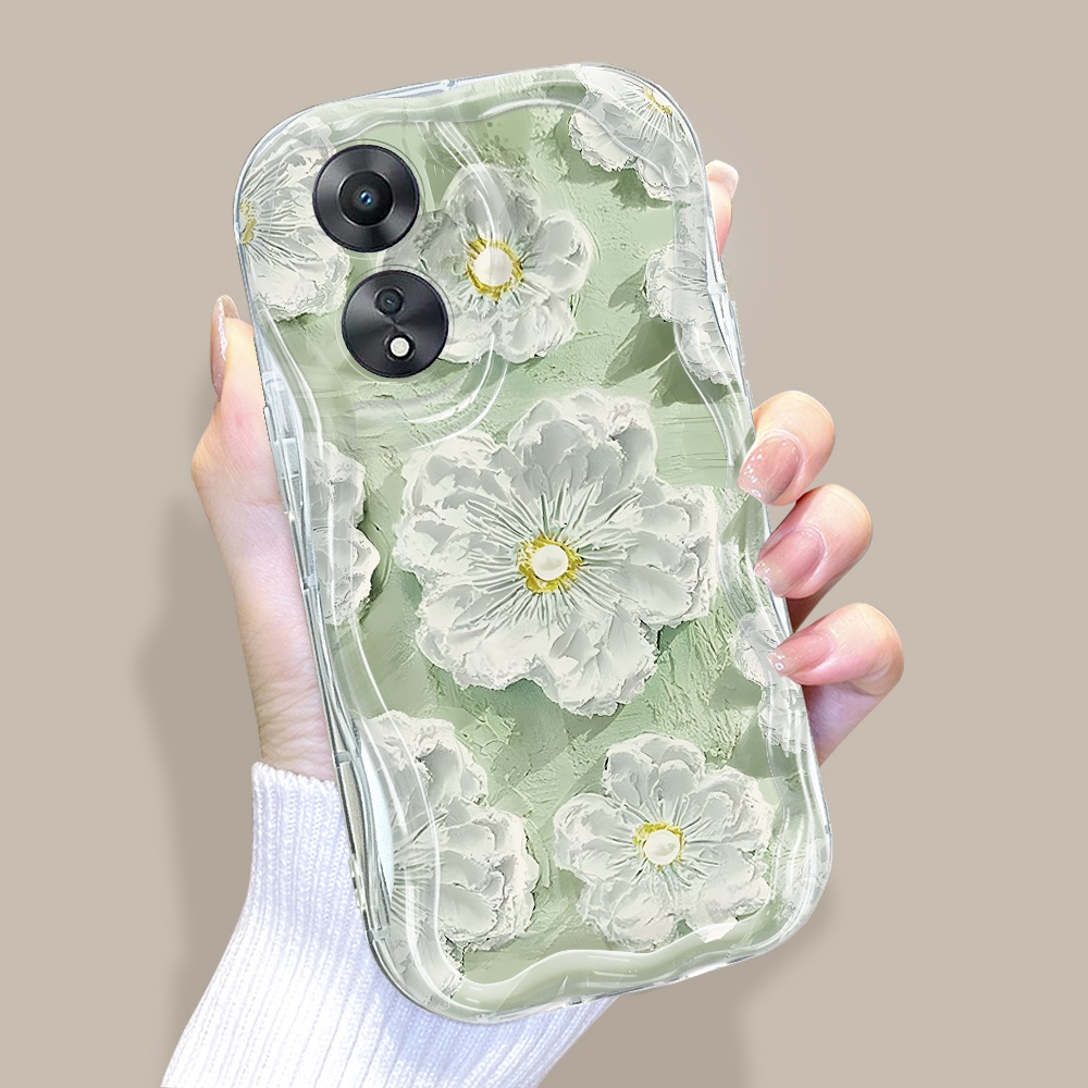Jual OPPO A58 A78 5G Untuk Hp Casing Softcase Fresh Flowers Cassing ...