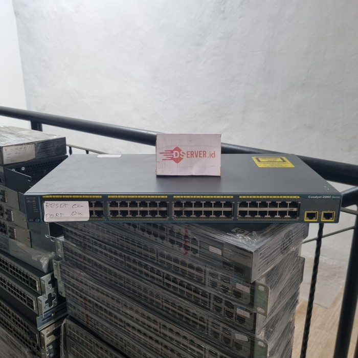 Jual switch cisco catalyst 2960 series WS-C2960-48TT-L | Shopee Indonesia