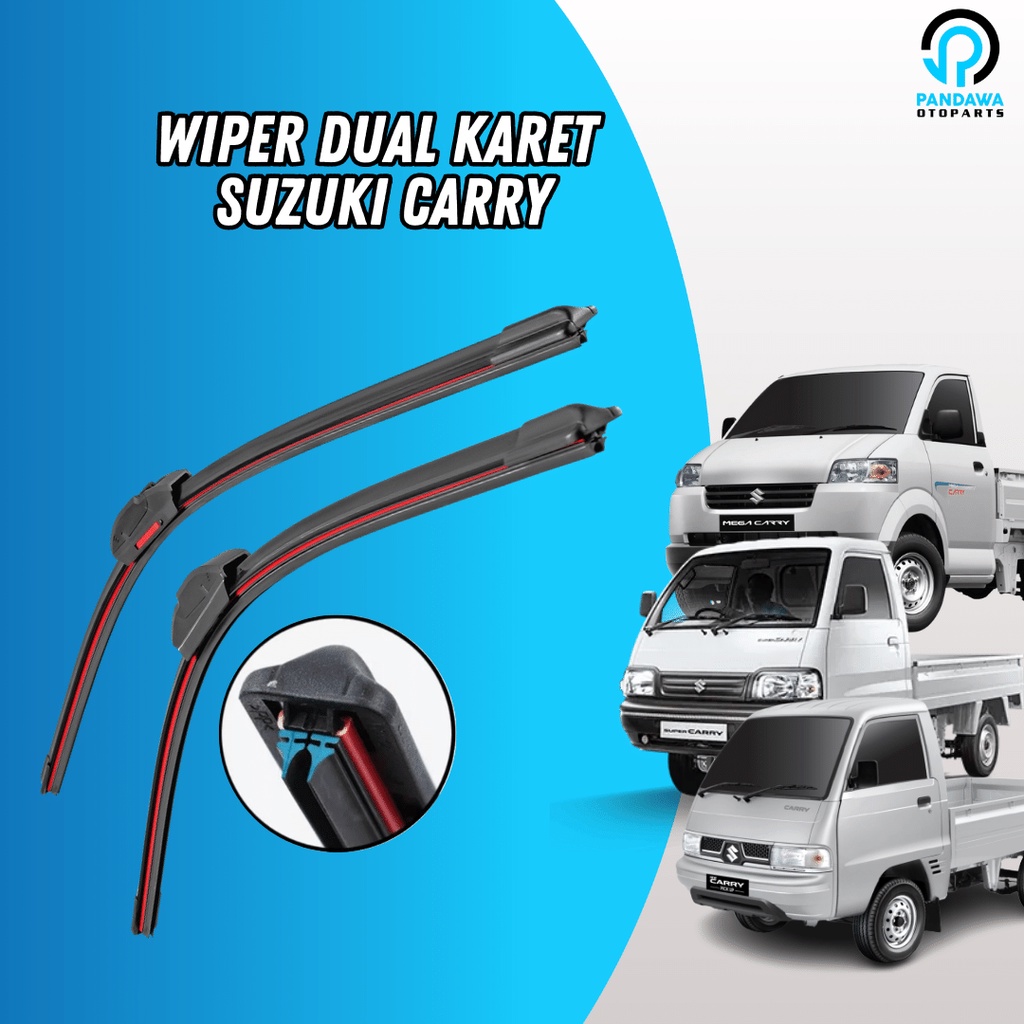 Jual Wiper Dual Karet Double Karet Suzuki Carry Futura / New Carry ...