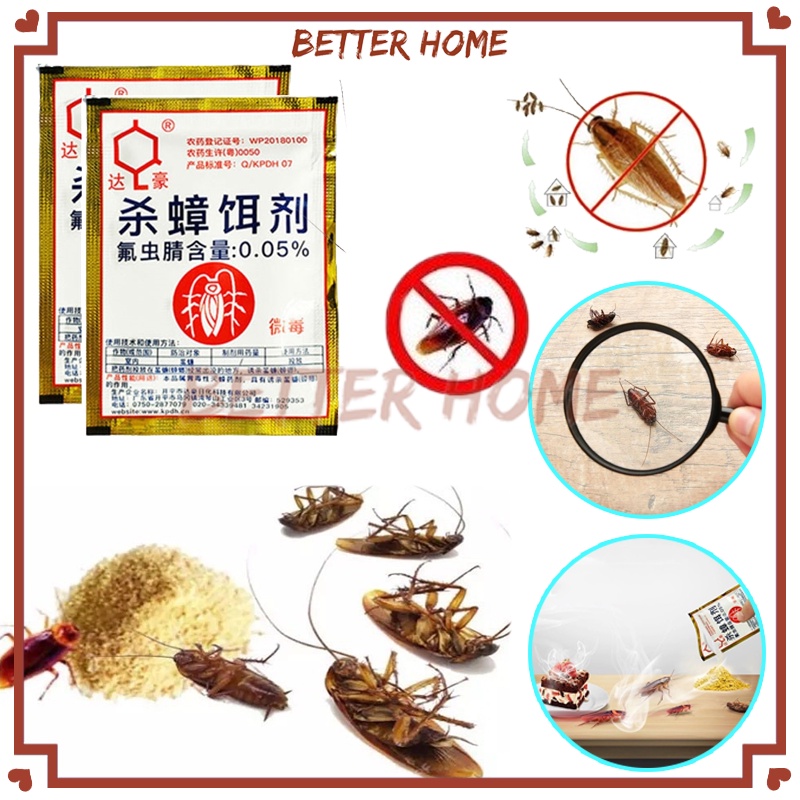 Jual Racun Pembunuh Kecoak/Bubuk Racun Anti Kecoak/Obat Basmi Anti ...