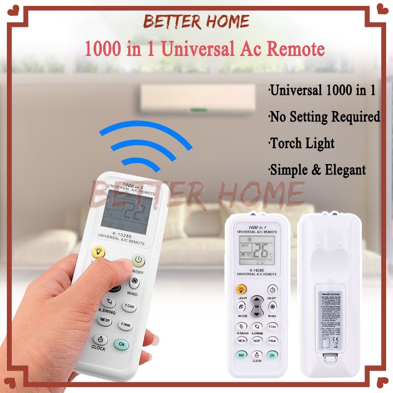 Jual Multi Remote ac Remote/Remote Ac Multi/Universal Multi A/C Remote ...