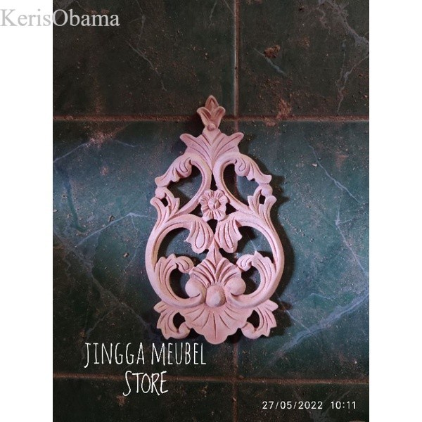 Jual Ukiran Kayu Ornamen Ukir Ornamen Tempel Loster Bofen Lisplang Kayu ...