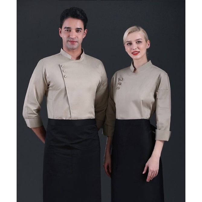 Jual Premium Baju Seragam Dapur Koki Baju Masak Baju Restoran Hotel ...