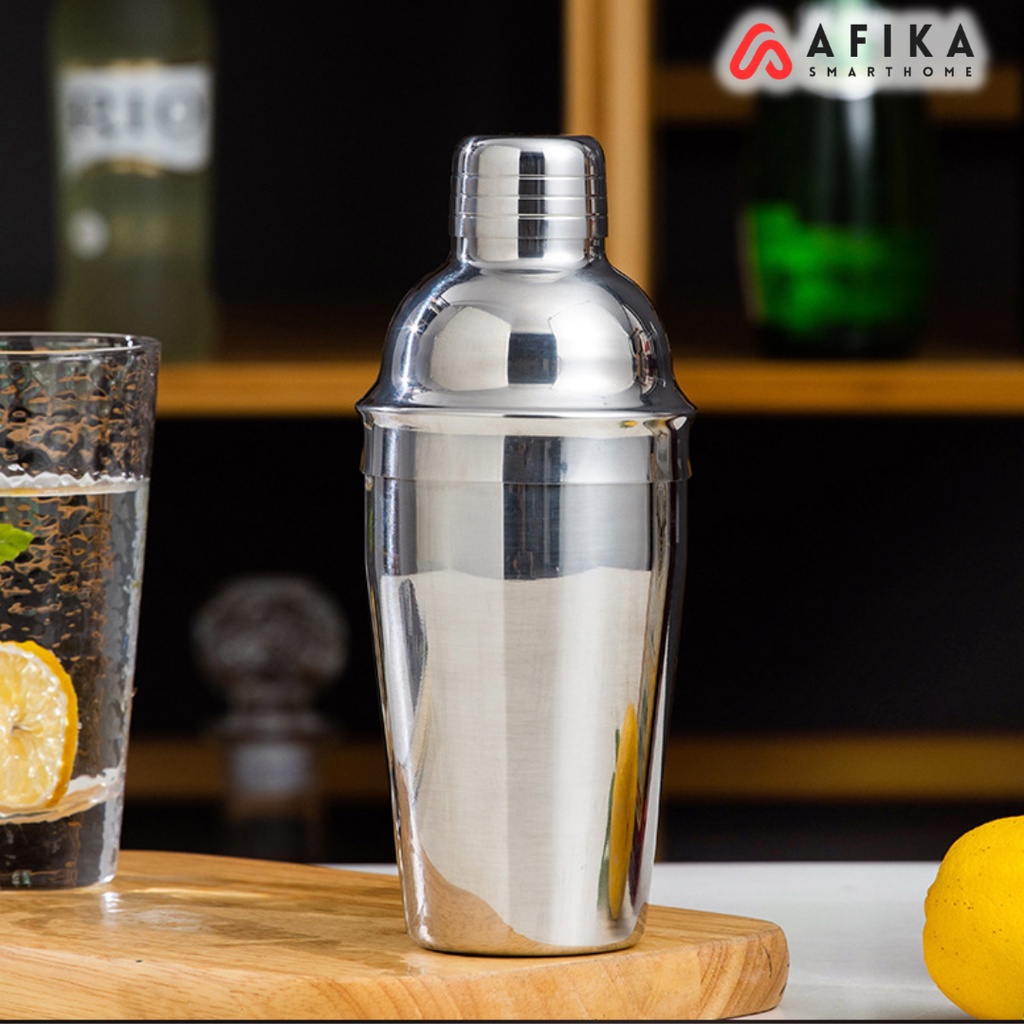 Jual Shaker Stainless Bartender 200ml Pengocok Minuman Stainless Steel ...