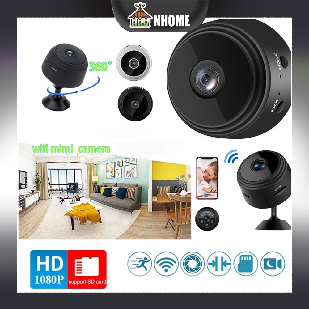 Jual CCTV Wireless A9 Mini Camera Wifi HD 1080P /Micro v380 Kamera ...