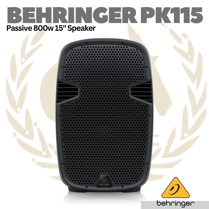 Jual BEHRINGER PK115 Passive 800-Watt 15" PA Speaker System - Spiker ...