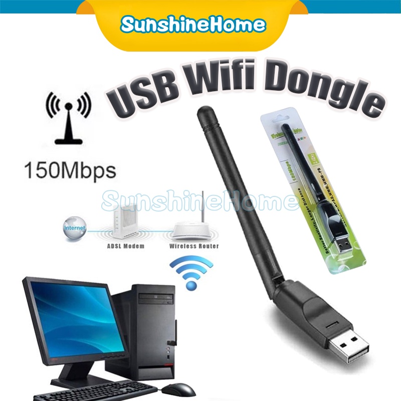 Jual Wifi Dongle Receiver Parabola Dan Terrestrial / Usb Wifi Set Top Box Usb Dongle Antena Stb ...