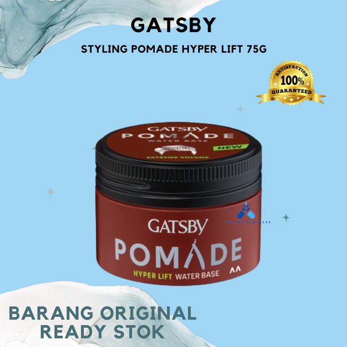 Jual GATSBY Styling Pomade Hyper Lift 75g | Shopee Indonesia