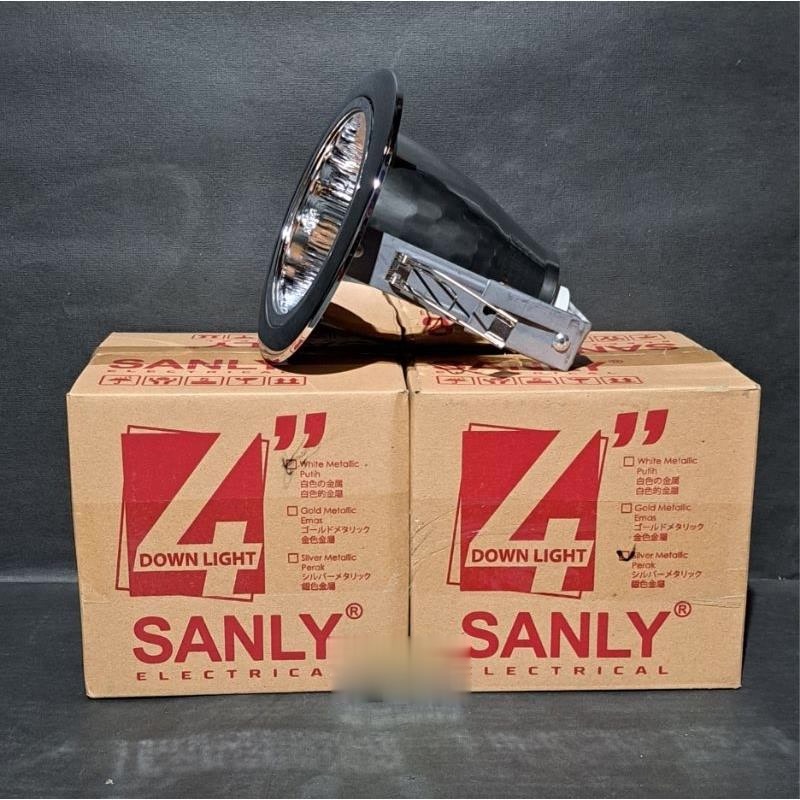 Jual Fitting Fiting Downlight IB Sanly 4in 4 In 4 Inch Bulat E27 ...