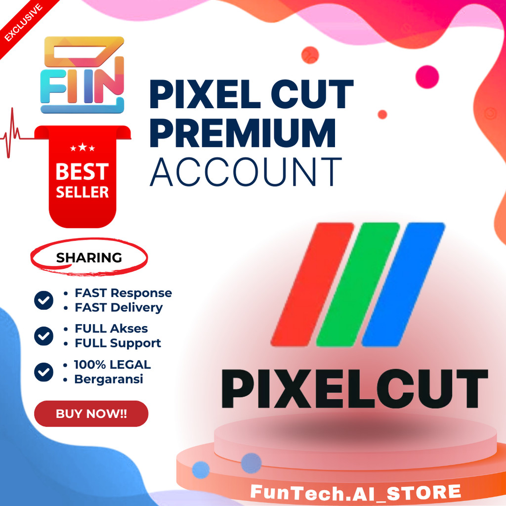 Jual PIXELCUT PREMIUM | AI image upscaler,Magic Eraser,Alat Uncrop | Garansi | Sharing / Private ...