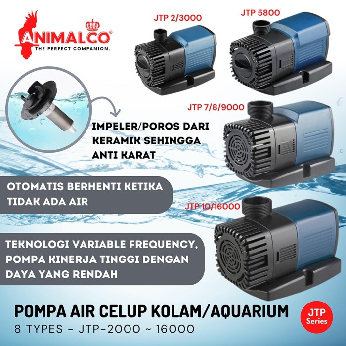 Jual WATER PUMP AQUARIUM POMPA JTP SERIES LOW WATT POMPA AIR AKUARIUM ...