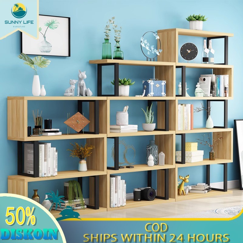 Jual Rak Buku Susun Rak Buku Dinding Rak Multifungsi Minimalis Rak ...