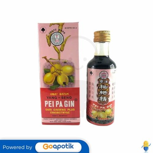 Jual Obat Batuk Yang Seng Pei Pa Gin Syrup 150 Ml | Shopee Indonesia