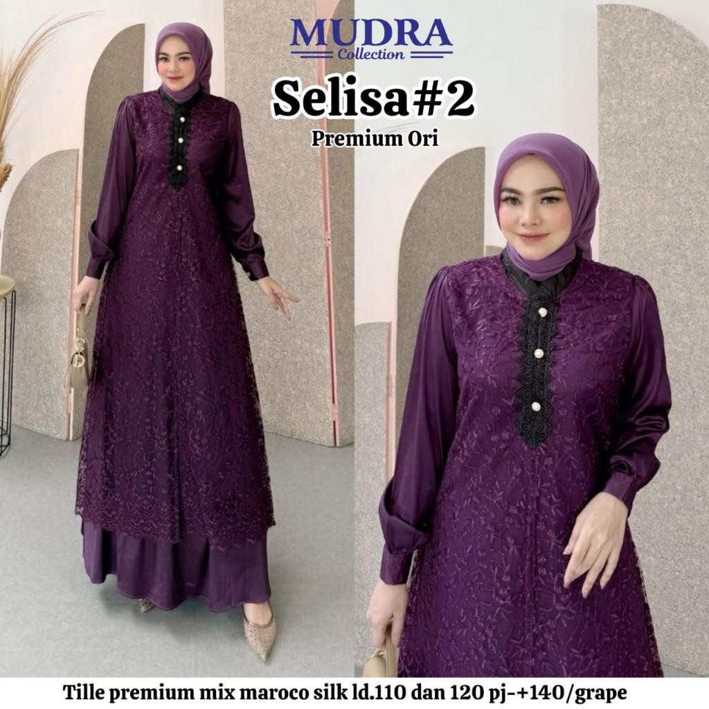 Jual 2701 SELISA 2 DRESS by MuDRa // ONESTUFF | Shopee Indonesia