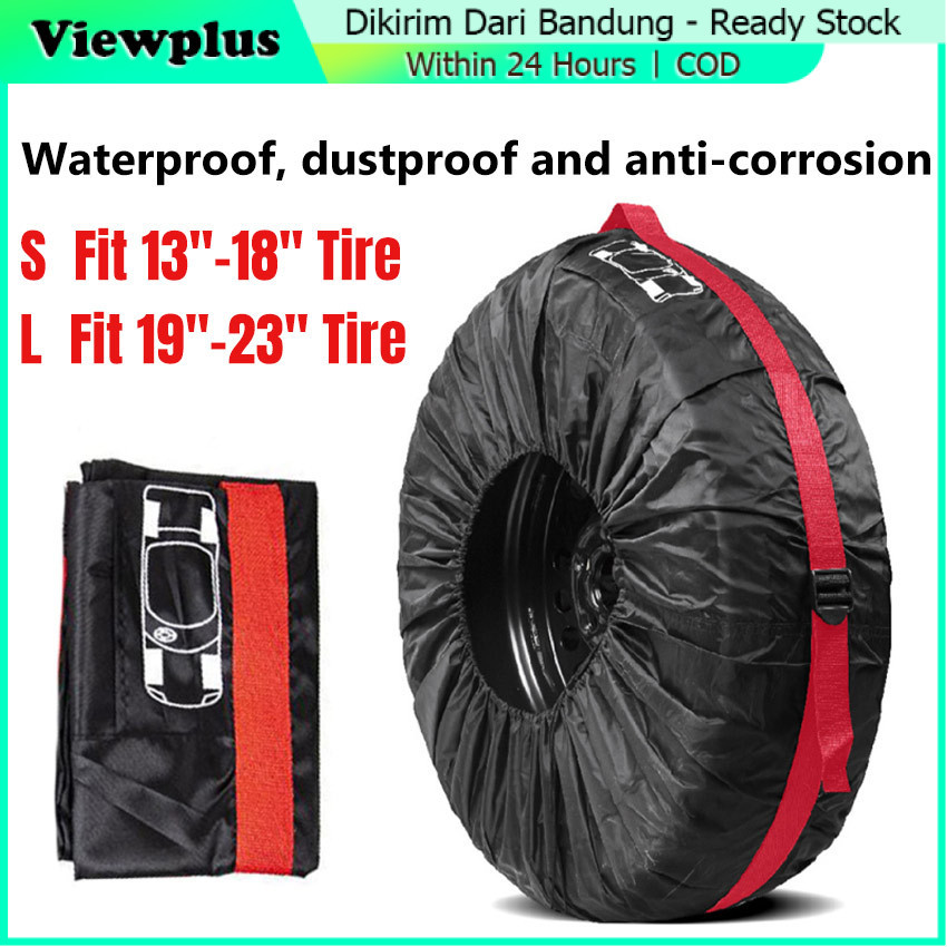 Jual Cover Ban Sarung Ban Serep Mobil Universal Ukuran 13" - 31" Karet ...