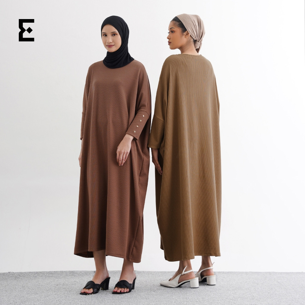 Jual Eraya - Sarah Long Dress/Dress Gamis Wanita/Casual Dress Wanita ...