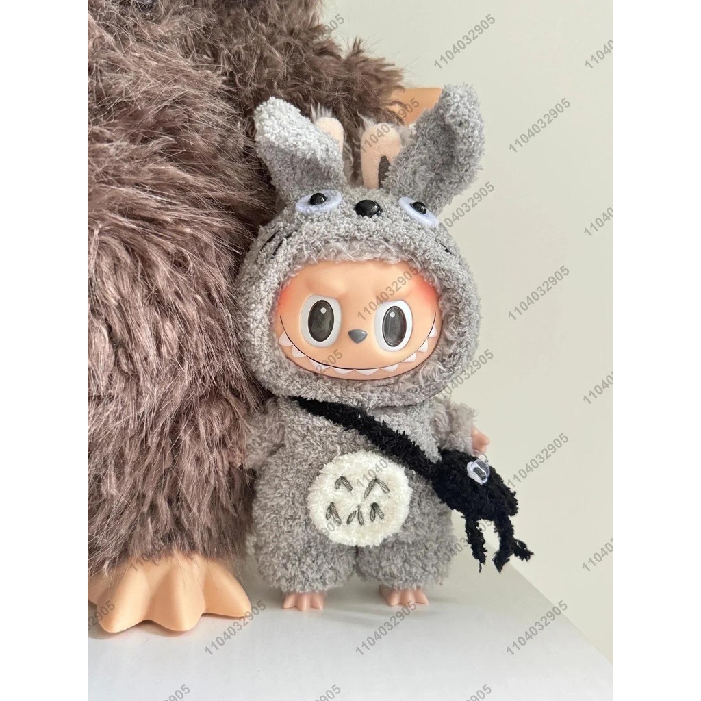 Jual Labubu The Monster Kawai Totoro Cartoon Costume Clothes High ...