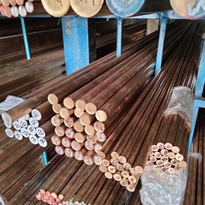 Jual as tembaga murni batangan diameter 10mm x 1meter | Shopee Indonesia