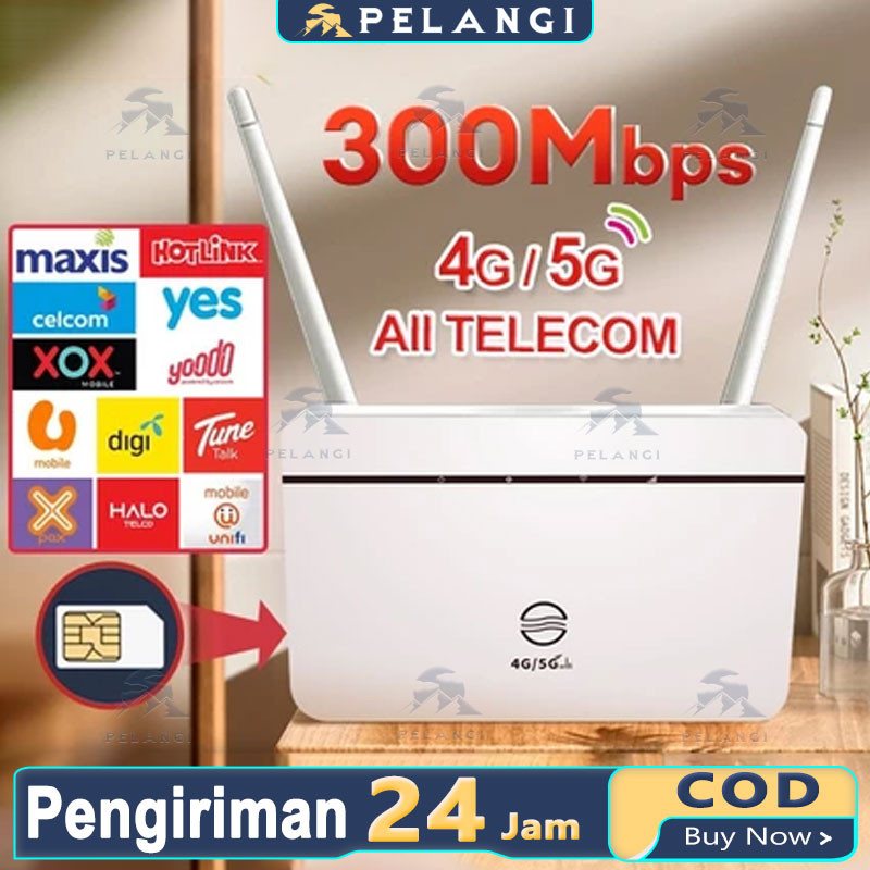 Jual Modem 5G Router wifi Modem Unlimited WiFi SIM Card Router LTE ...