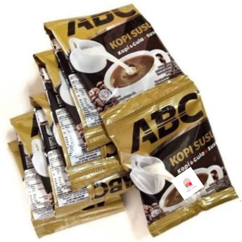 Jual KOPI ABC KOPI SUSU SACHET 31gr RENCENG ( ISI 10) | Shopee Indonesia
