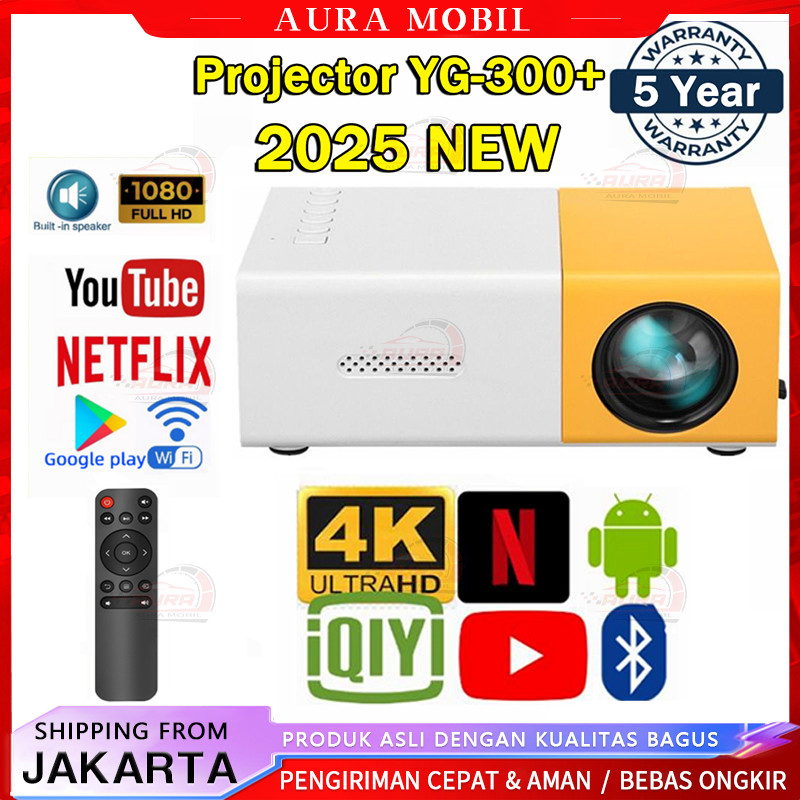 Jual Proyektor mini YG300 Portable Led mini Proyektor hp mini Home ...