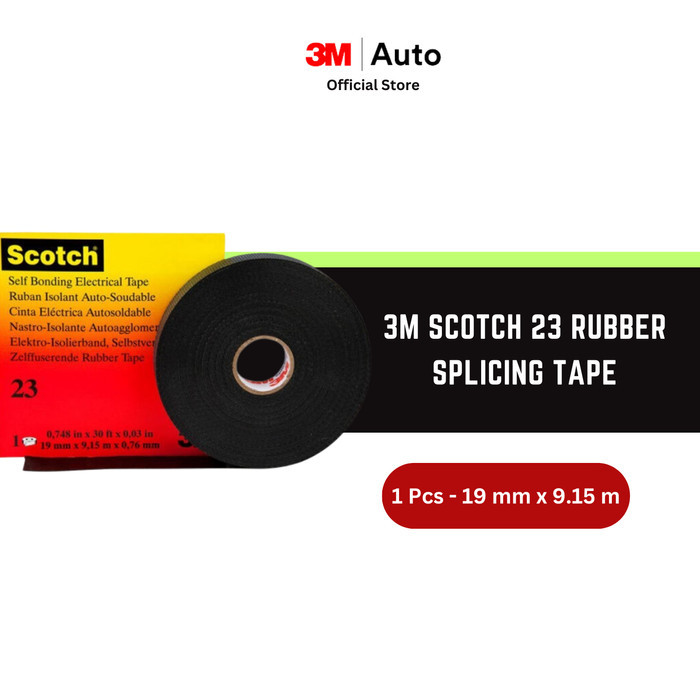 Jual 3M Scotch 23 Rubber Splicing Tape Selotip Isolasi Kabel Listrik ...