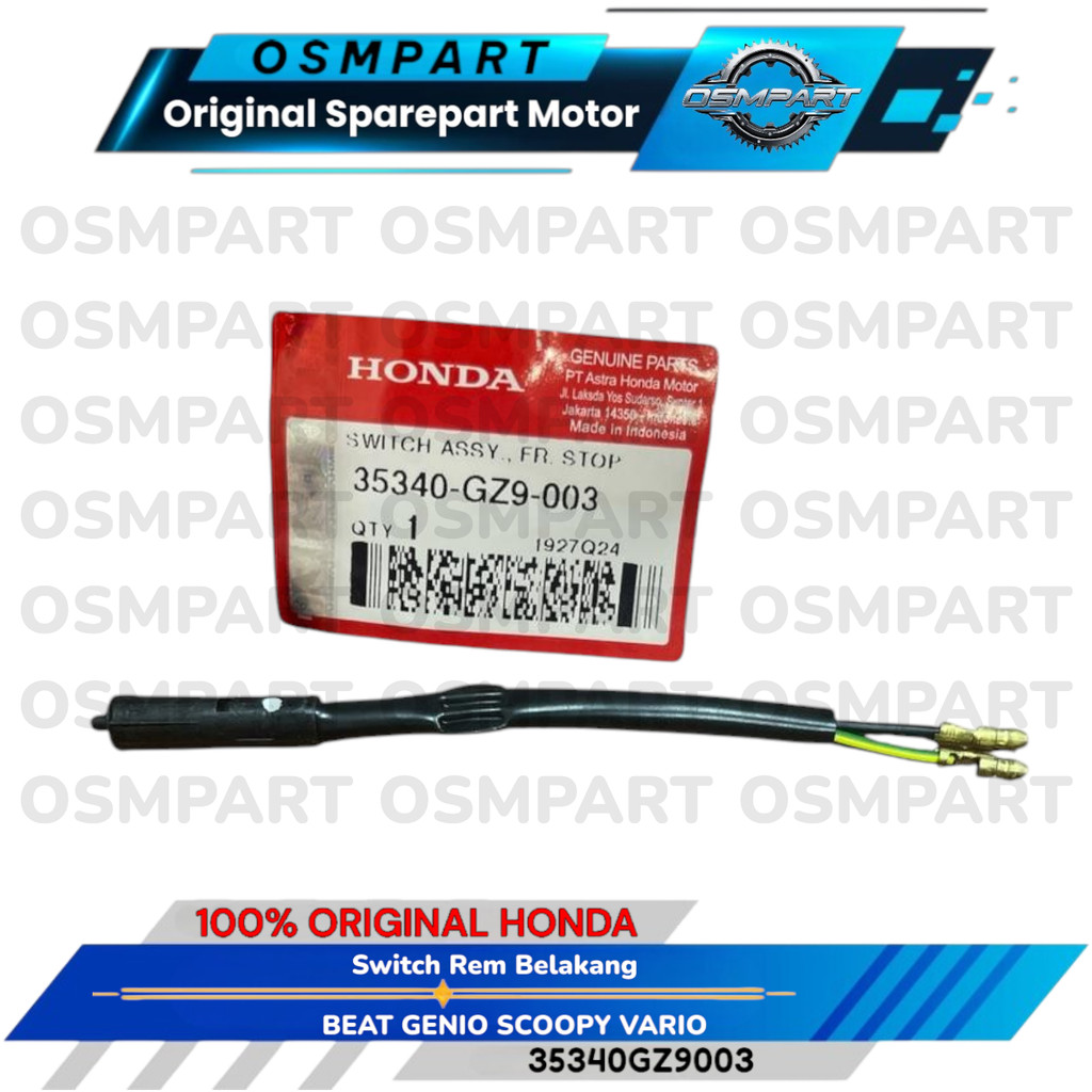 Jual SWITCH REM BELAKANG KIRI BEAT STREET POP SPORTY GENIO SCOOPY VARIO ...