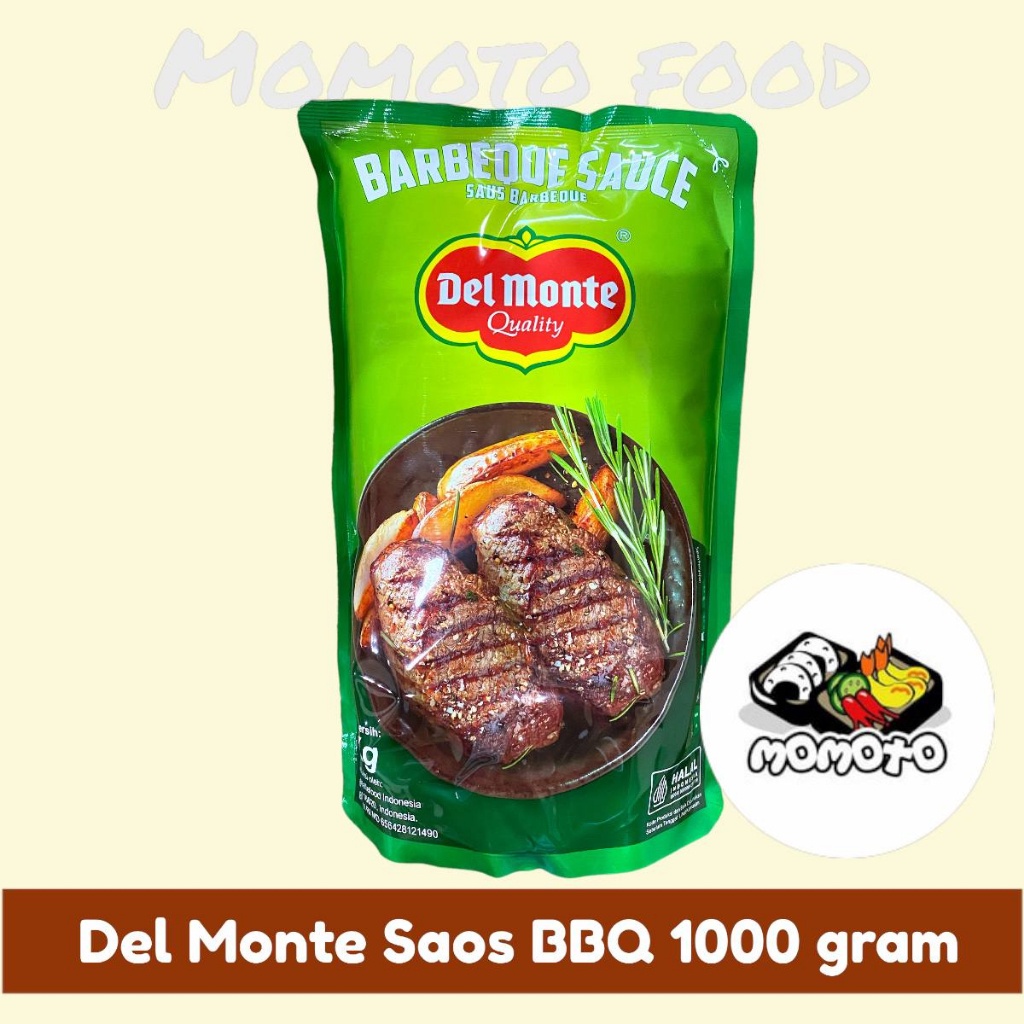 Jual Delmonte Saus Barbeque 1000 gram del monte BBQ 1 kg | Shopee Indonesia