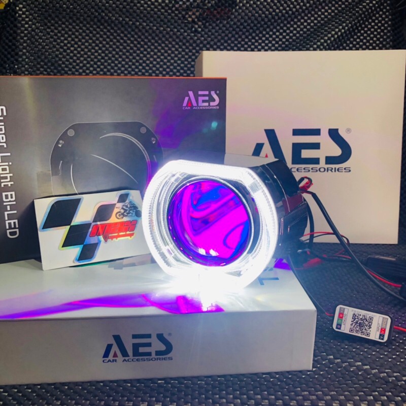 Jual PROJECTOR BILED AES WST 2.5 in GEN 1 GEN 2 DEVIL RGB BLUETOOTH IOS ...