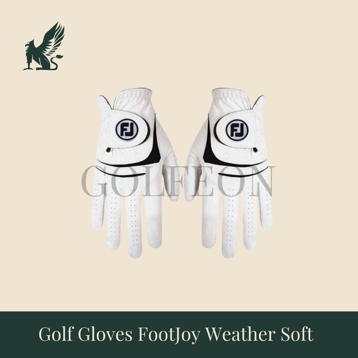 Jual Sarung Tangan Golf/ Golf Gloves FootJoy Weather Soft (Leather/Kulit) | Shopee Indonesia